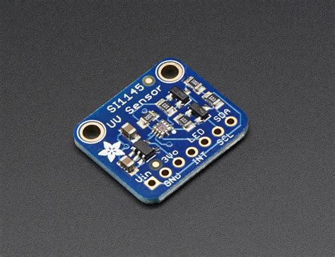 overview adafruit si1145 breakout board uv index ir visible