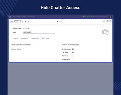 Odoo Access Control Management Webkul
