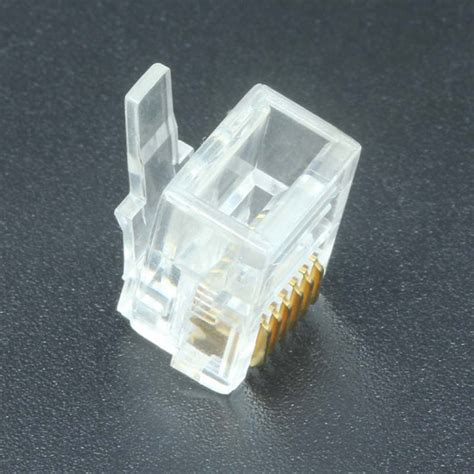 Rj11 Modular Plug 6 Pin Pack Of 5