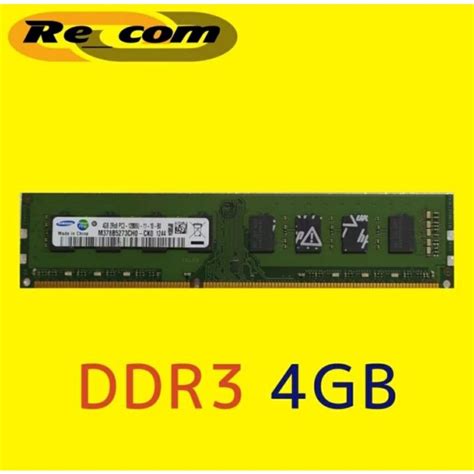 Jual MEMORY RAM DDR3 4GB MERK SAMSUNG PC10600 PC12800 Shopee Indonesia