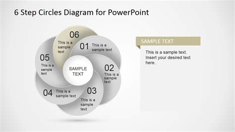 Step Circles Diagram For PowerPoint SlideModel