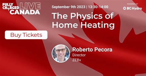 Zebx On Linkedin Zebx Director Roberto Pecora Is Speaking At The Physics Of Home Heating…