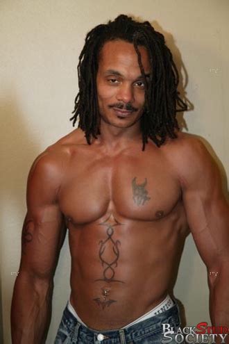 Black Muscled Hunk Naked