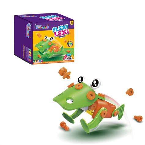 Flexi Lexi Sapito Juego De Armar Figura