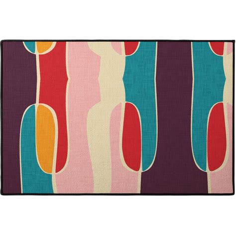 Mid Century Mod Retro Waves Multi Plates Shutterfly