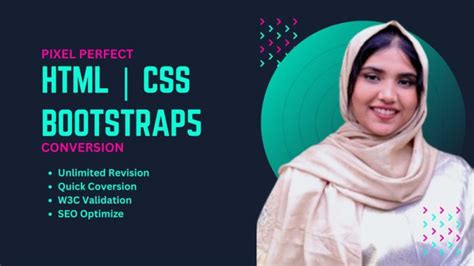 design html website psd and figma to html psd to bootstrap5 by dev