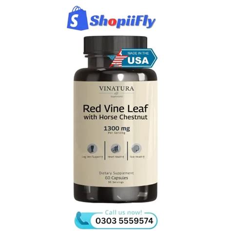 Red Vine Leaf Extract Capsules In Pakistan