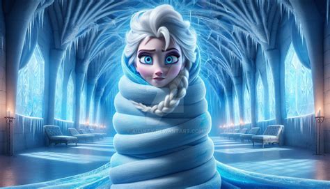 Hypnotized Elsa Mummified 1 By Ailuffy On Deviantart