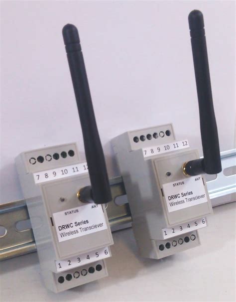 Din Rail Mounted Wireless 2 Way Remote Control System