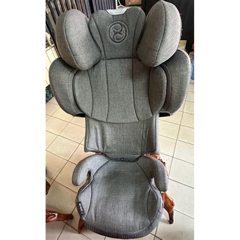 二手德國 Cybex Solution Z I Fix Plus安全汽車座椅 灰色 蝦皮購物