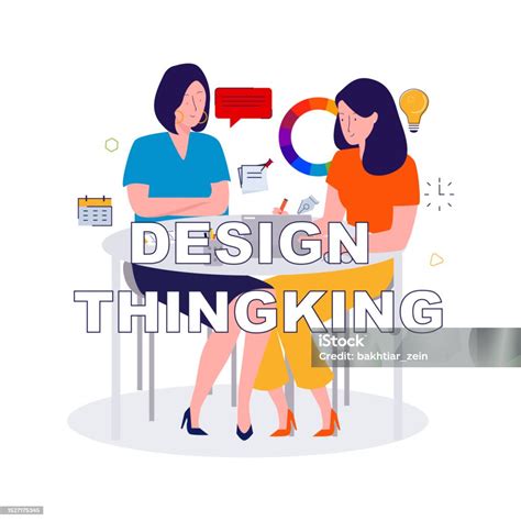 Design Thinking Ruang Kerja Ideasi Kerja Tim Kreatif Pekerjaan