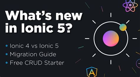 What S New In Ionic 5