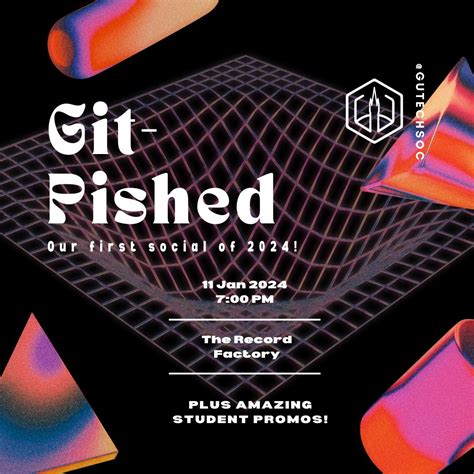 Git Pished Welcome Back Branch Glasgow University Tech Society