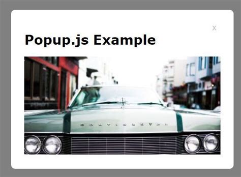 ⭐ La Librería Más Simple De Pure Javascript Popup Popup Js