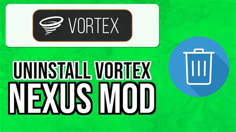How to COMPLETELY UNINSTALL VORTEX NEXUS MOD MANAGER 2024 | Remove Vortex Mod Manager - YouTube