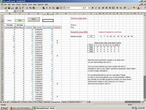 Predict Lotto 645 Winning Numbers Excel Lottery Software Tradebit