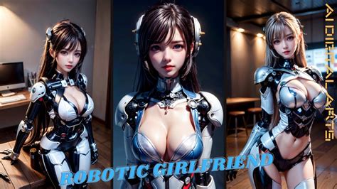 [4k Ai Digital Art]lookbook Robotic Girlfriend Youtube