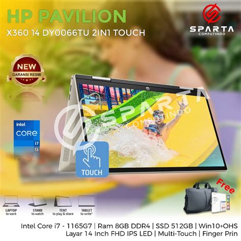 Jual Laptop Hp Pavilion X Dy Tu Core I G Gb Gb Inch Touch Shopee Indonesia