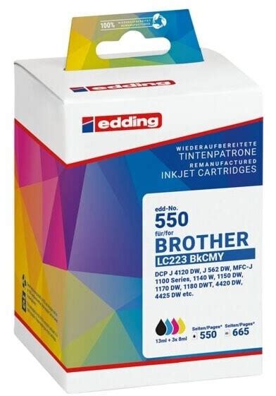 Edding Ersetzt Brother Lc 223 4er Pack Ab 2185 € Preisvergleich Bei