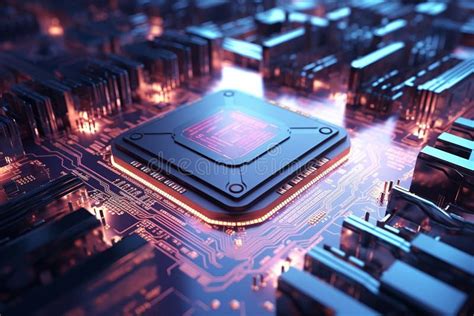 Computer Processor And Motherboard Artificial Intelligence Computer