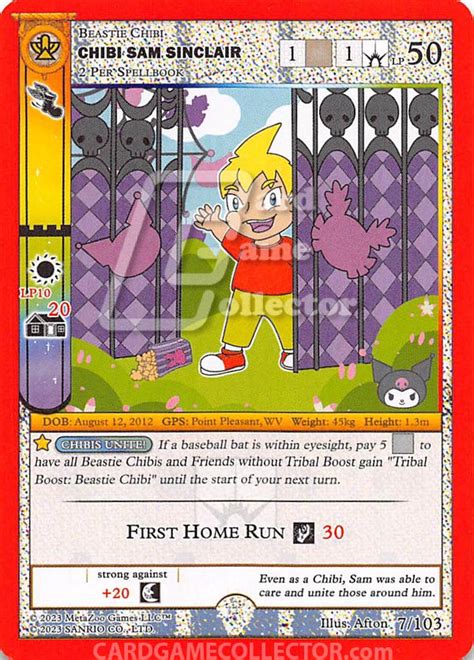 Chibi Sam Sinclair Metazoo Kuromis Cryptid Carnival