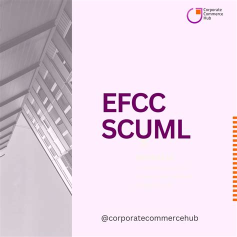 Efcc Scuml Certificate For Nigerian Businesses Corporate Commerce Hub Posted On The Topic