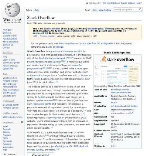 Web Scraping Download Entire History Of A Wikipedia Page In HTML Format Stack Overflow