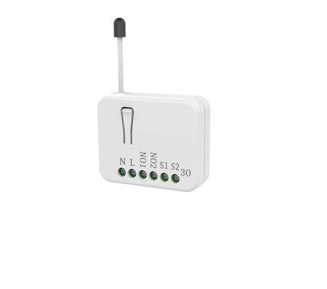 In Wall Dual Relay Switch Module Z Wave Alliance Product Catalog