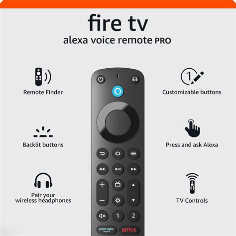 Fire TV Alexa Voice Remote Pro Fire TV Remote Amazon