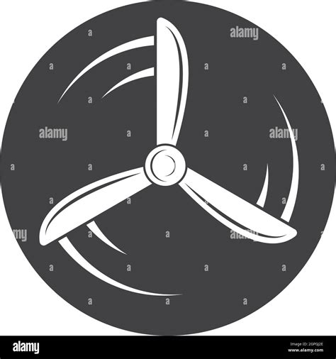 Airplane Propeller Vector Illustration Design Stock Vector Image And Art Alamy