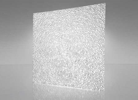 Clear Cracked Ice Acrylic Sheet 065″ 23 34″ X 47 34″ Diffuser