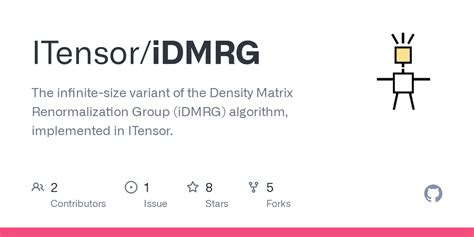 Github Itensoridmrg The Infinite Size Variant Of The Density Matrix