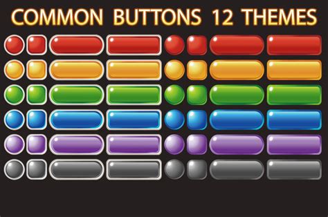 6600 Cartoon Gui Elements