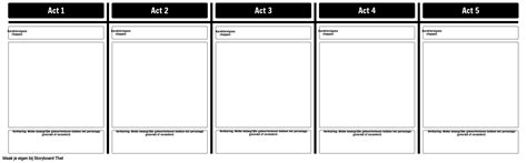 Character Evolution Template Spelen Storyboard
