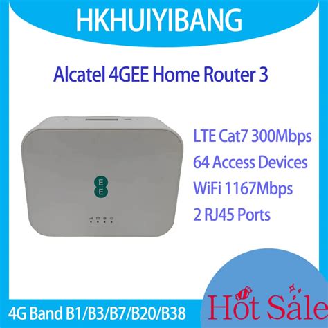 Unlocked Alcatel 4gee D412c57 4g Home Wifi Router Dual Band 2 4 5ghz