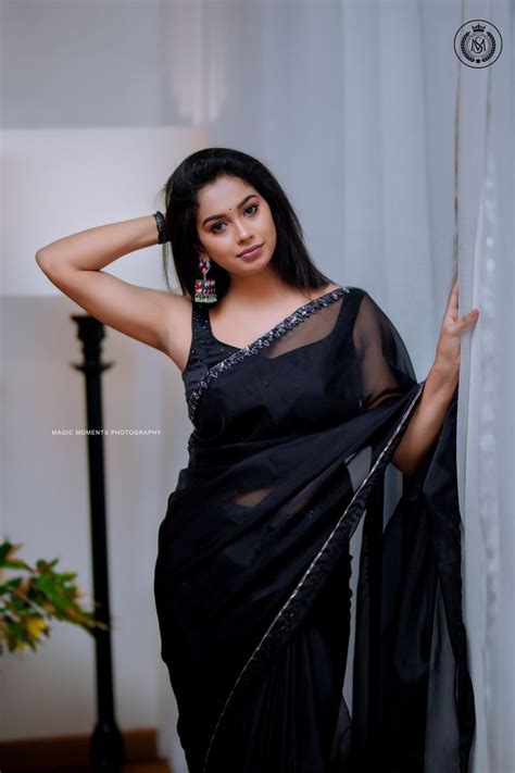 Black Cocktail Saree Look Indian Bridal Fashion Indian Beauty Saree