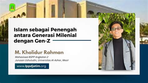 Islam Sebagai Penengah Antara Generasi Milenial Dan Gen Z