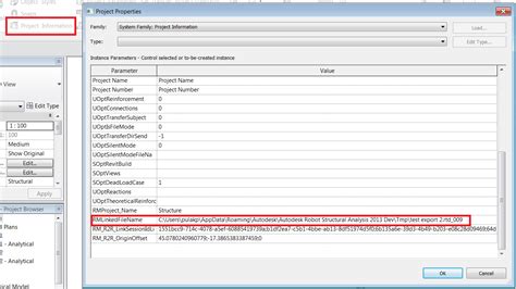Revit Robot Preserving Project Level Data When Updating Only
