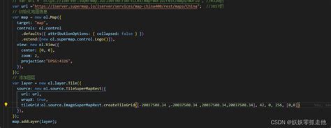 openlayers supermap iclient for openlayers 加载超图地图服务 4326 3857 rest