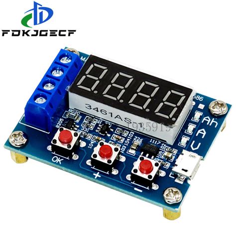 Led 디지털 디스플레이 18650 리튬 배터리 전원 공급 장치 테스트 저항 납산 용량 방전 측정기 Zb2l3 배터리 테스터 활성 구성 요소