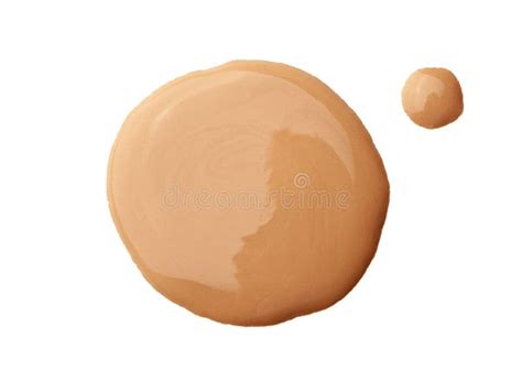 Foundation Color Sample Stock Image Image Of Light Skin 7453551