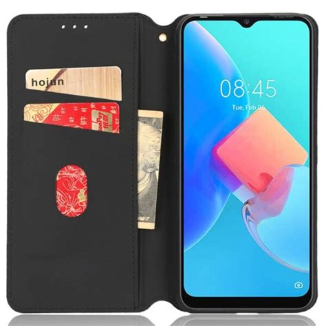 Чехол Deexe Rhombus Book для Tecno Spark Go 2022 Kg5m Spark 8c Kg5k Purple фото