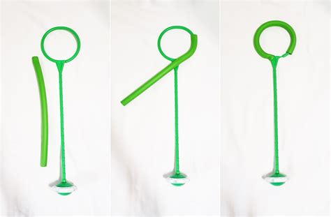 어린이 Led 일자형 발목줄넘기 색상 랜덤