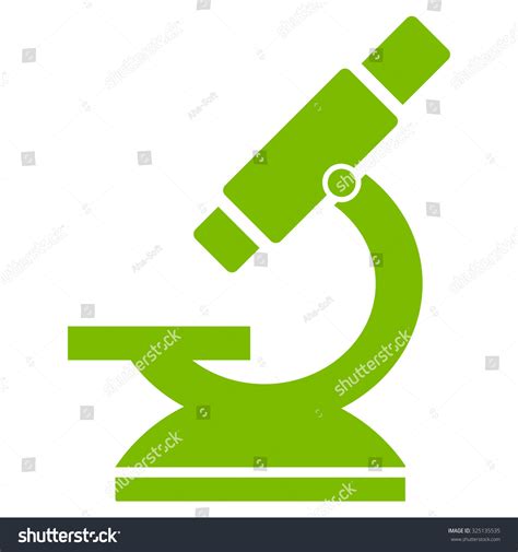 Microscope Vector Icon Style Flat Symbol Stock Vector 325135535 Shutterstock