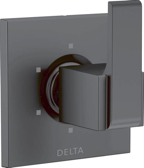 Delta Ara 6 Setting 3 Port Diverter Trim Matte Black Canadian Tire