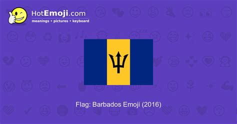🇧🇧 flag barbados emoji meaning with pictures from a to z