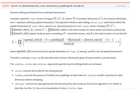 Pytorch Unfold和fold Csdn博客