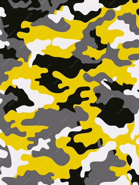 Premium Vector Camouflage Pattern Background For Army