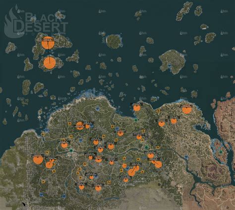 Black Desert Foundry Map Map Puvusc