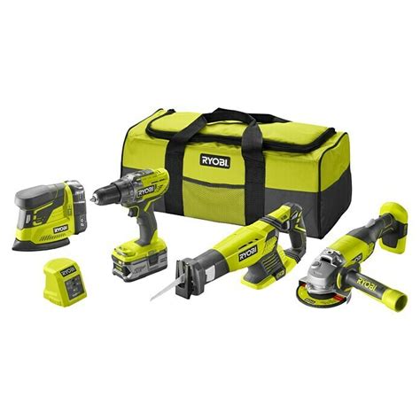 Ryobi One Machineset 18 V 2 Accus 8 Delig Bauhaus
